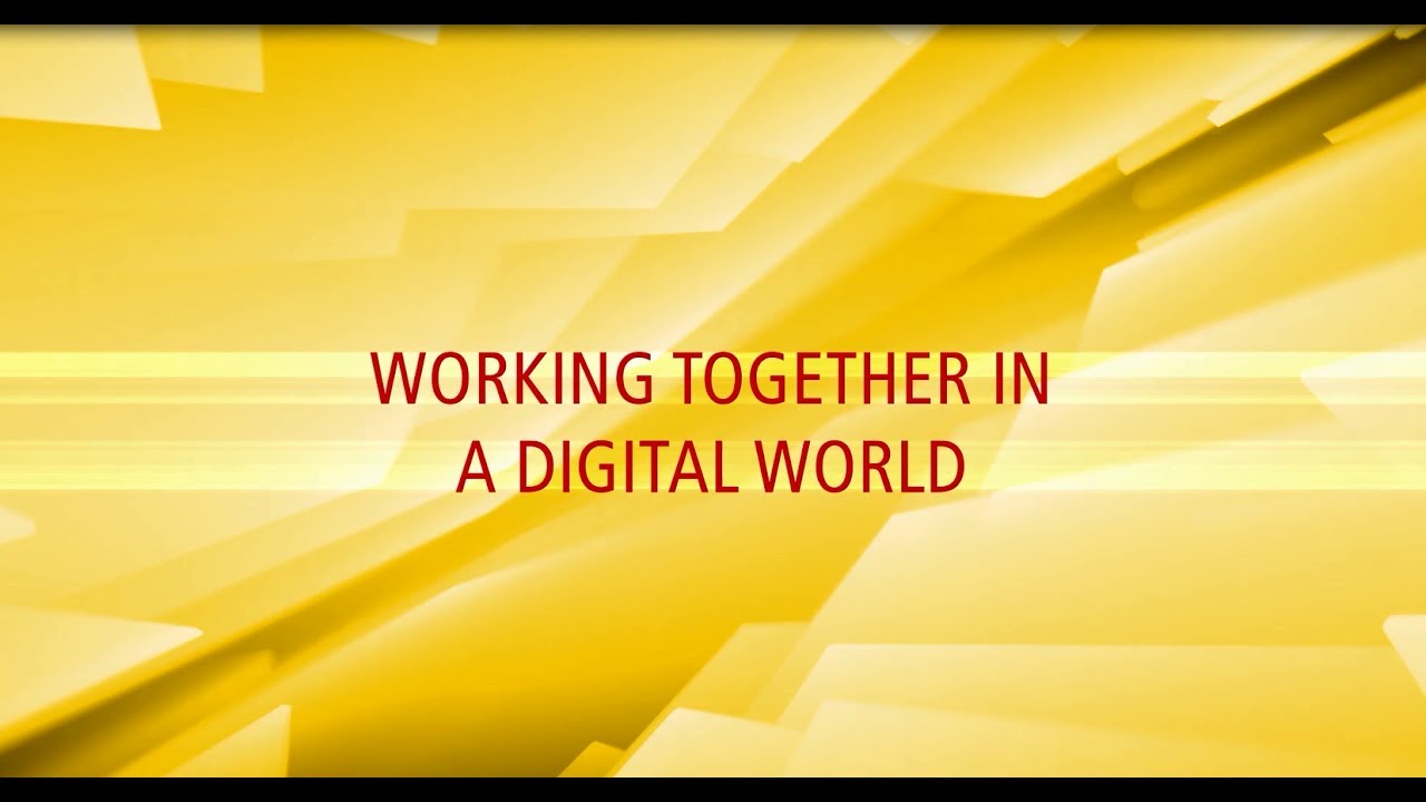Working together in a digital world - YouTube