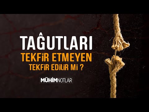 Tağutları tekfir etmeyen tekfir edilir mi? | Halis Bayancuk Hoca (Ebu Hanzala)