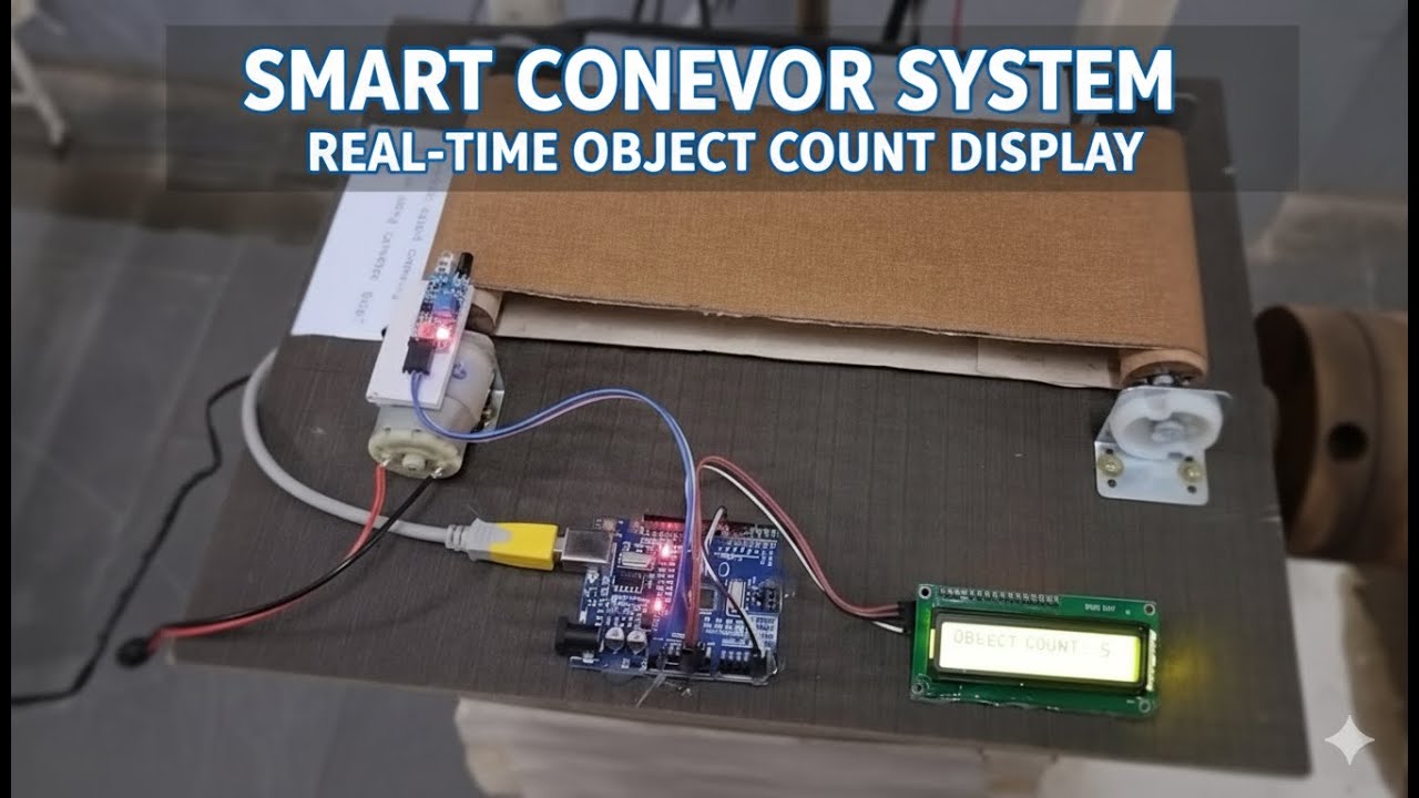 Automatic Object Counting System Using Conveyor Belt | Arduino Project ...