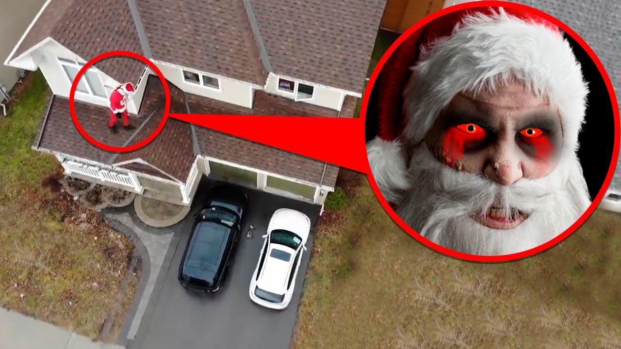 10 SANTA CLAUS EXE Captados en Cámara en Navidad - YouTube