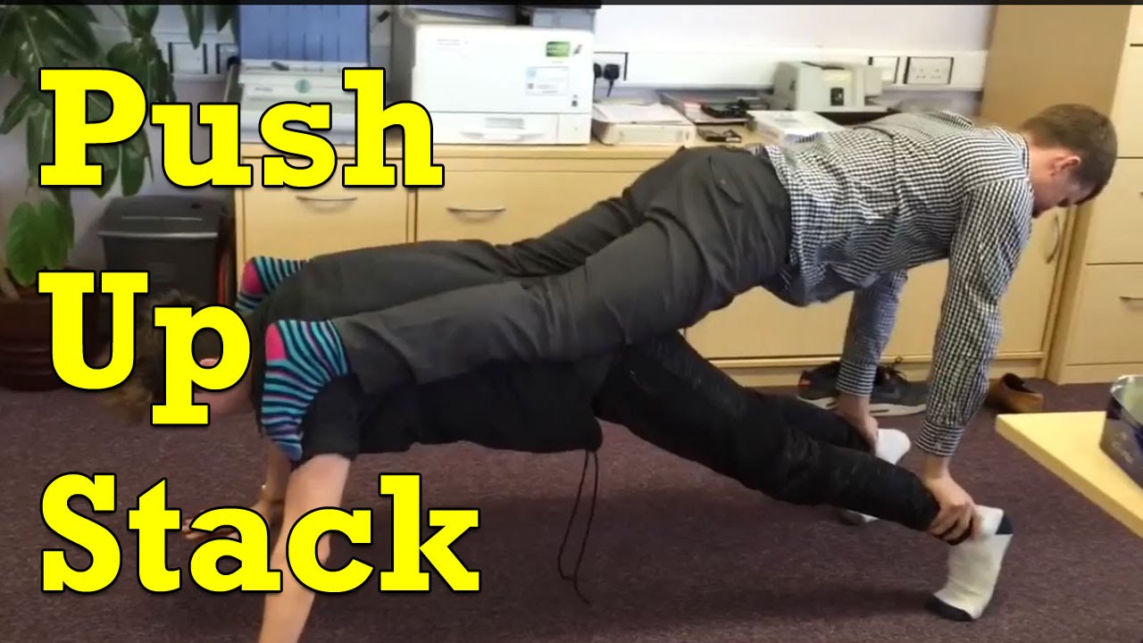 Push Up Stack Fails - YouTube