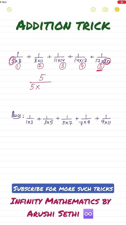 Addition Trick #maths #youtubeshorts #trending #viral #puzzle #shorts #addition #tricks - YouTube
