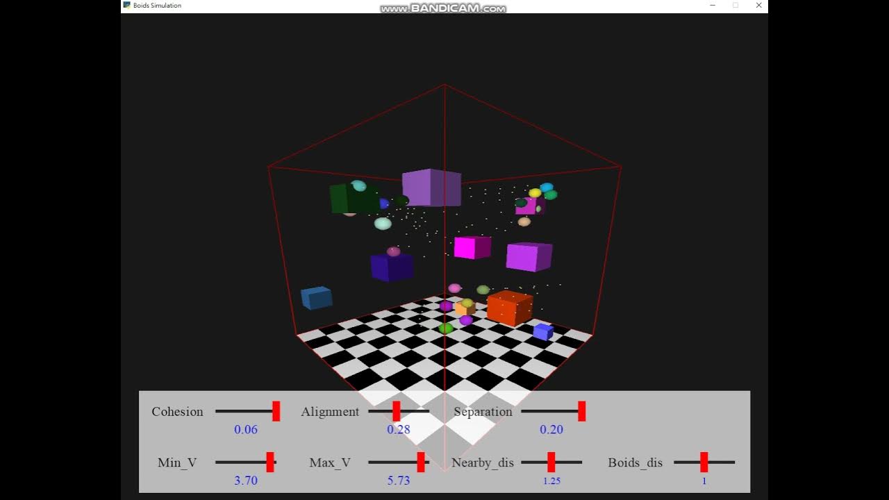 Python - Boids Simulation - YouTube