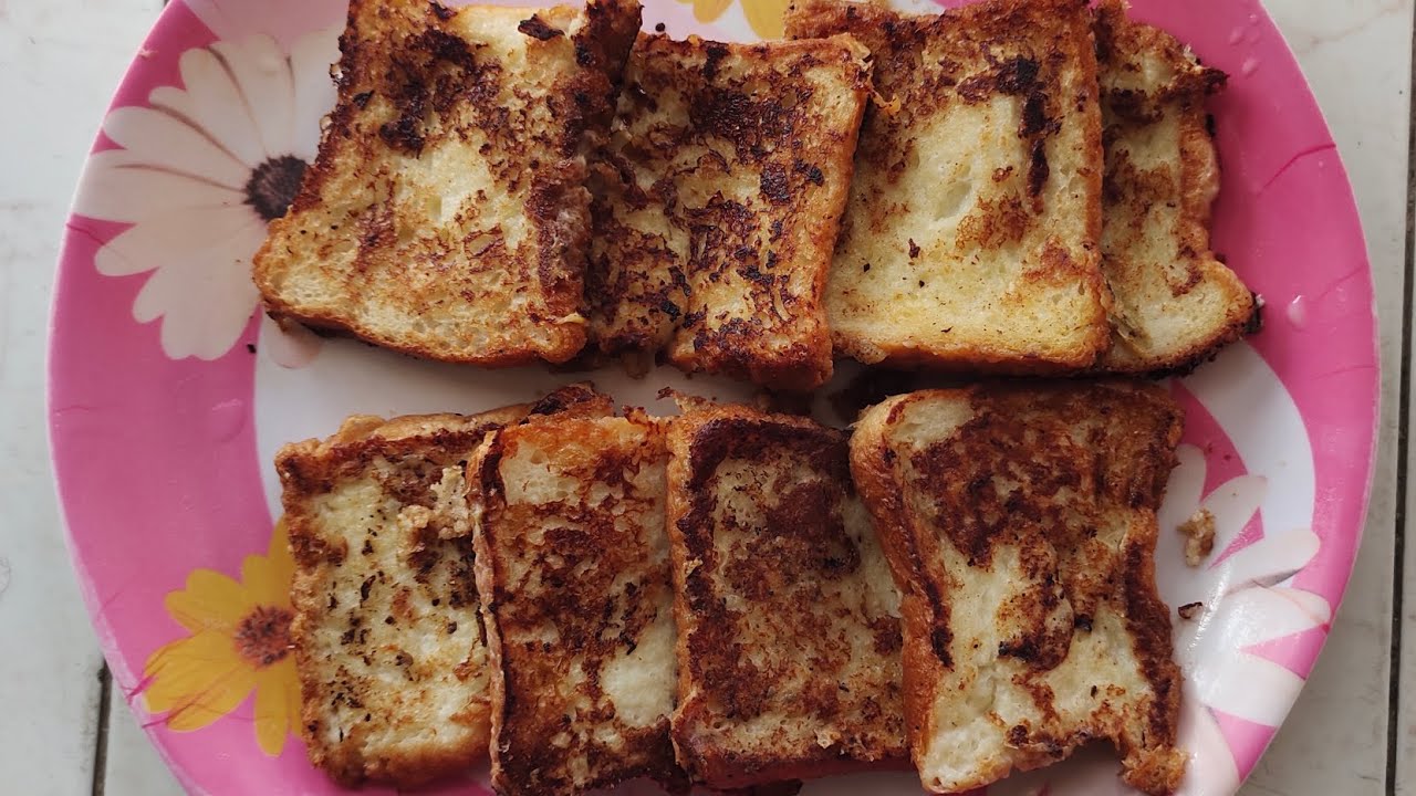 #simple and tasty😋 | Bachelor Style🤪| #breadrecipe | Bread Pan Cake🤤 ...