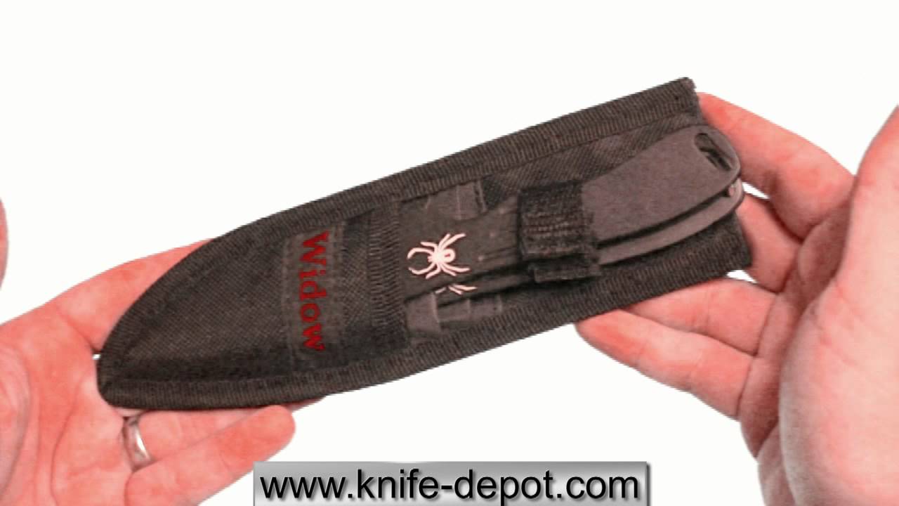 Black Widow Spider 3-Piece Throwing Knife Set - YouTube