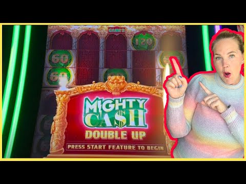MIGHTY CASH DOUBLE UP- Let's go!!! - YouTube