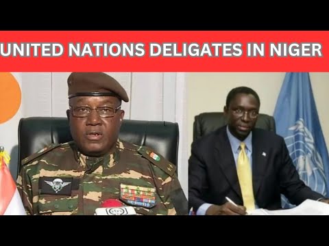 NIGER: United Nations Delegates in Niamey, Niger #news #reaction - YouTube