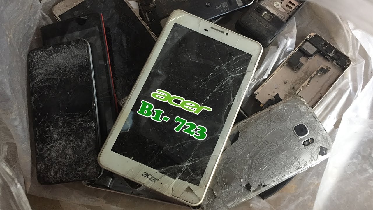acer old tablet was badly damaged - Restoration Tablet Acer Iconia B1 ...