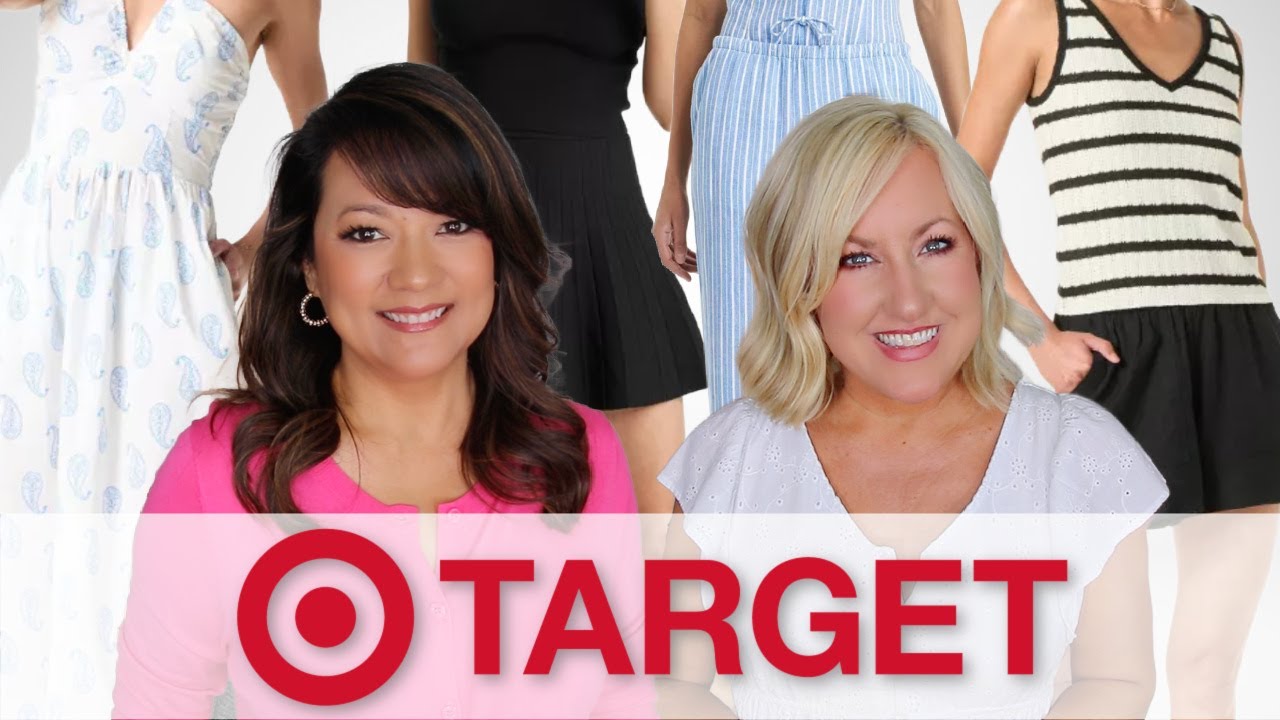 HUGE Target Summer Try On Haul | 12+ Outfits for Women Over 40 - YouTube