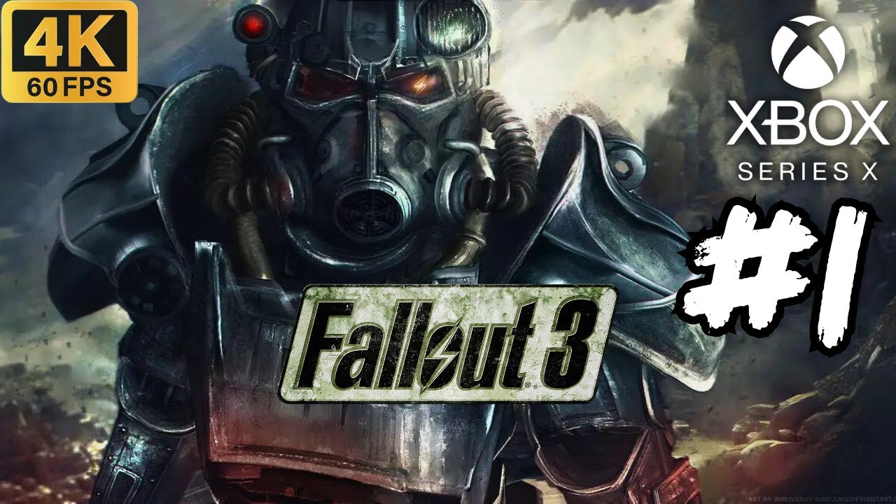 Fallout 3 Walkthrough Part 1 [4K 60FPS] - YouTube