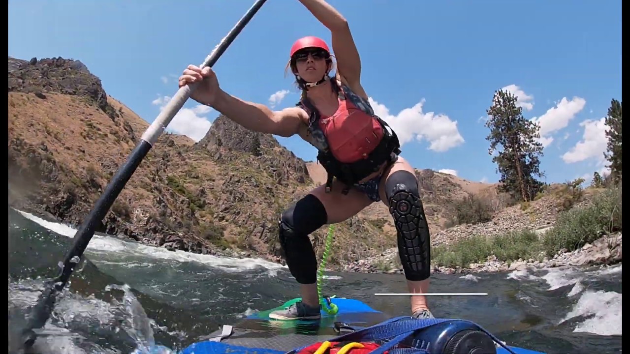 Paddleboarding Bodacious Bounce, Half and Half, and China Rapids ...