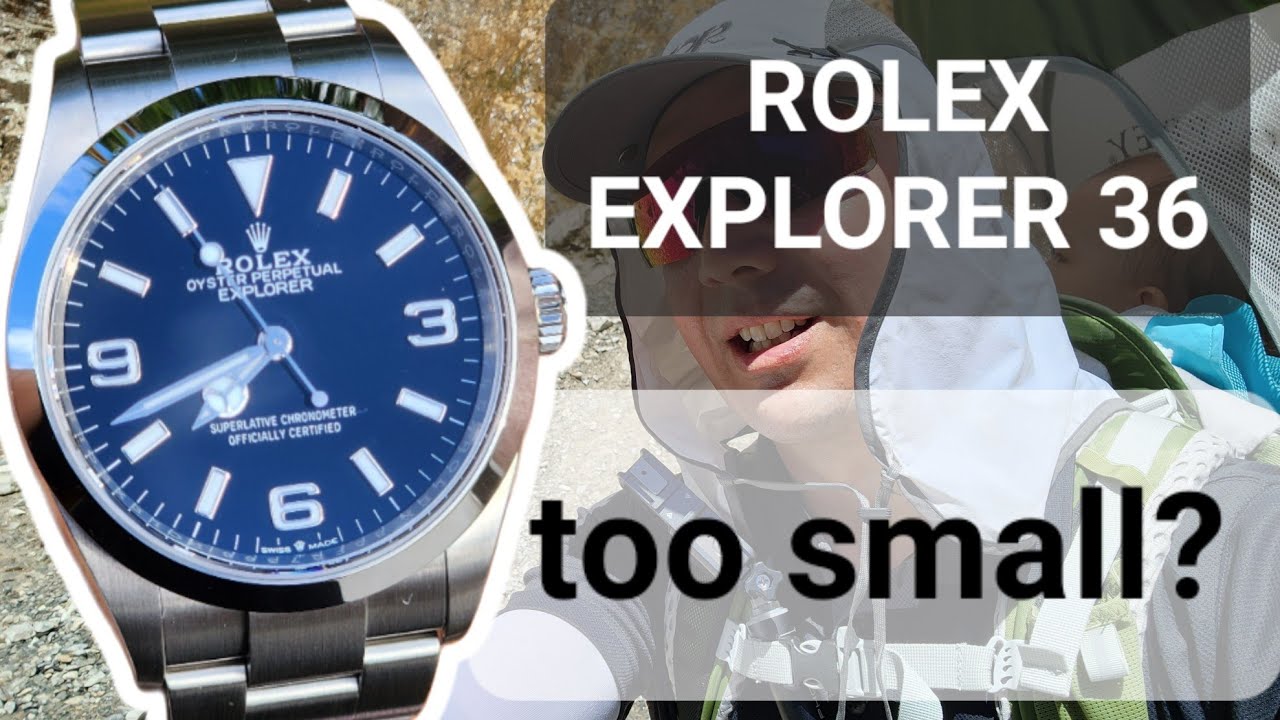 Rolex Explorer 36 124270 Review - Still too small? - YouTube