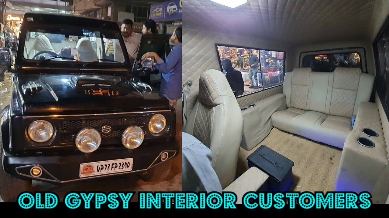 old gypsy customise interior 9 inch Android headlight Boss man LED bulb ...