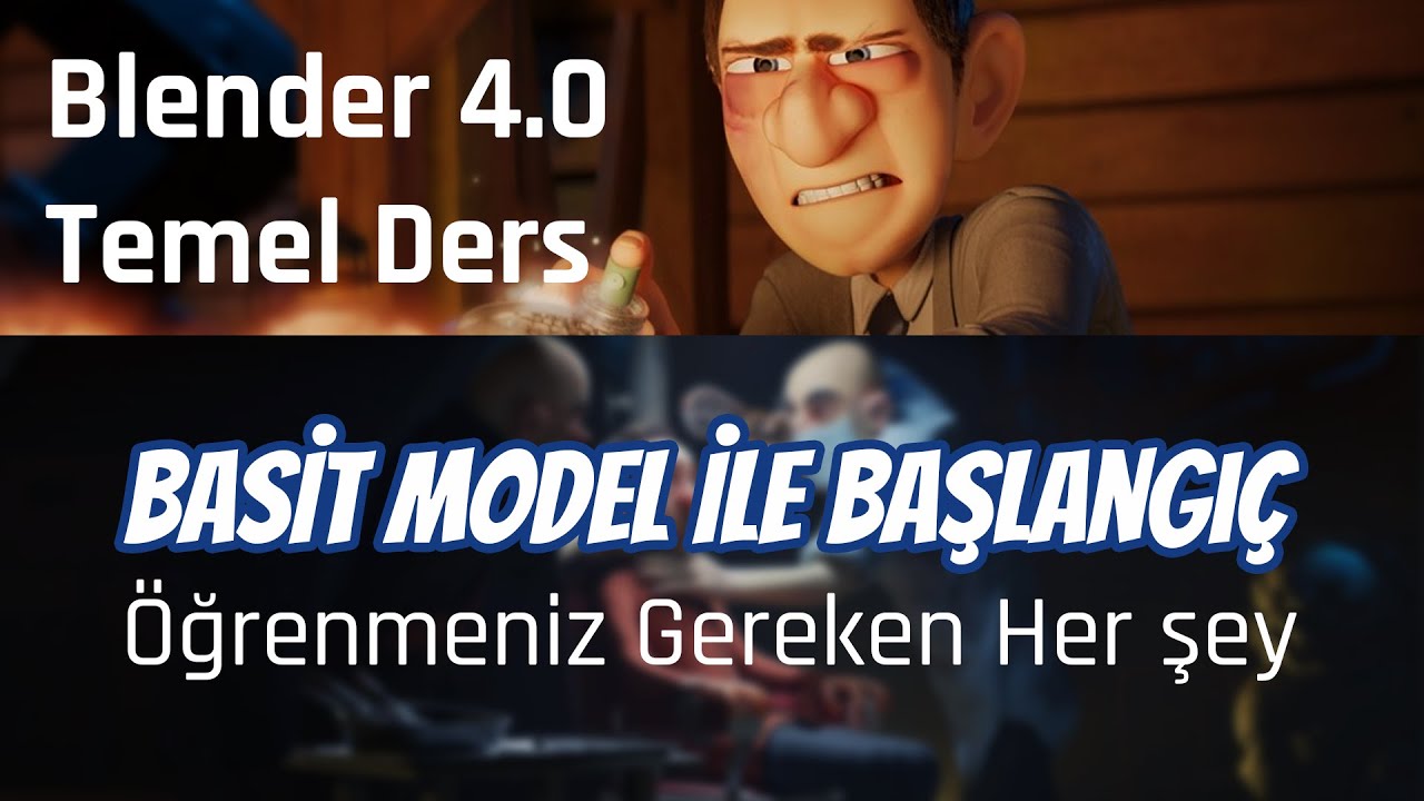 Blender Dersleri | Blender 3D 4.0 Eğitimleri (Tutorial) #blender3d ...