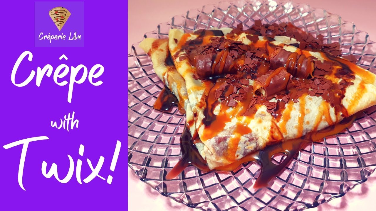 How to make Crepes | Crepes with TWIX | Crepes Recipe | Food - YouTube