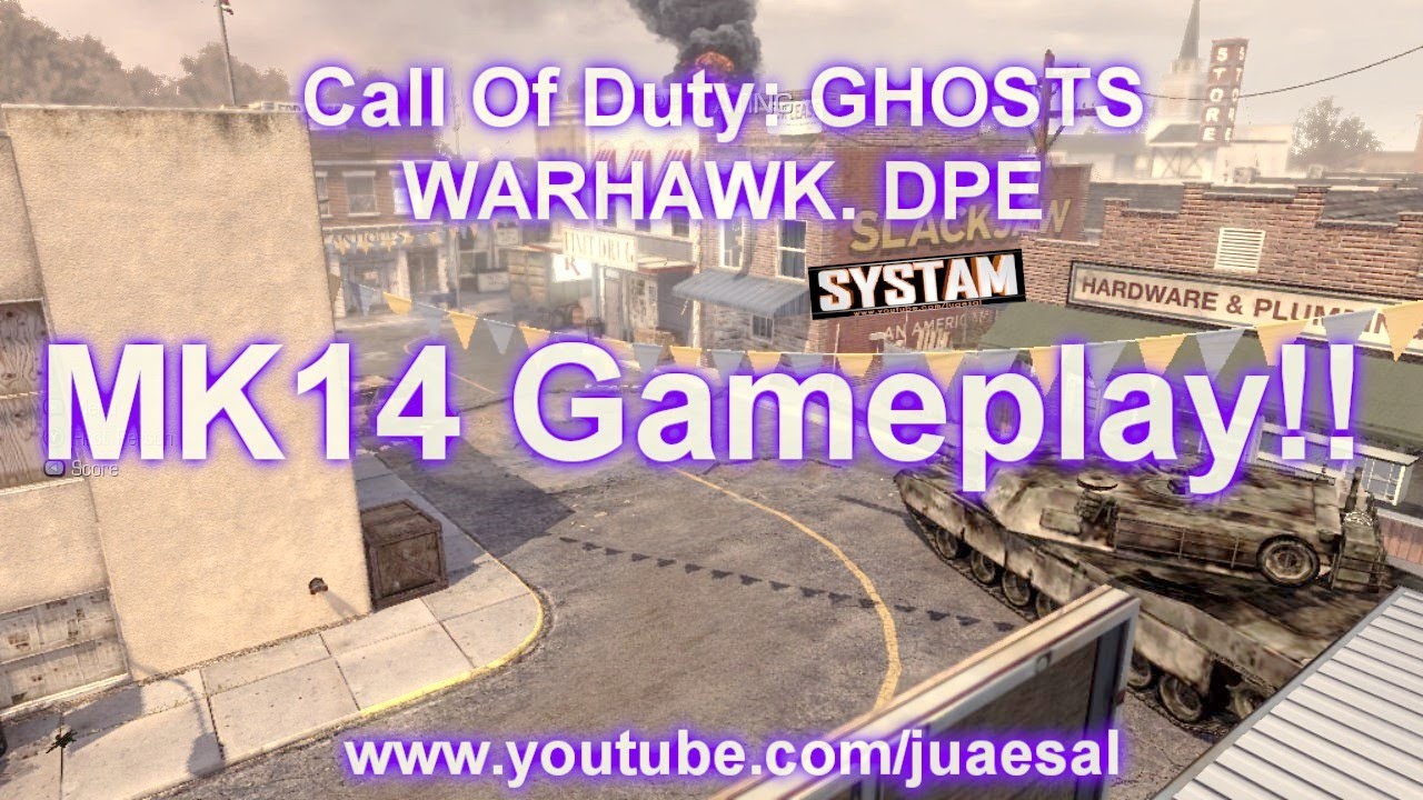 Call Of Duty: Ghosts. Fusiles de precisión. MK14. WARHAWK. 27-5 - YouTube