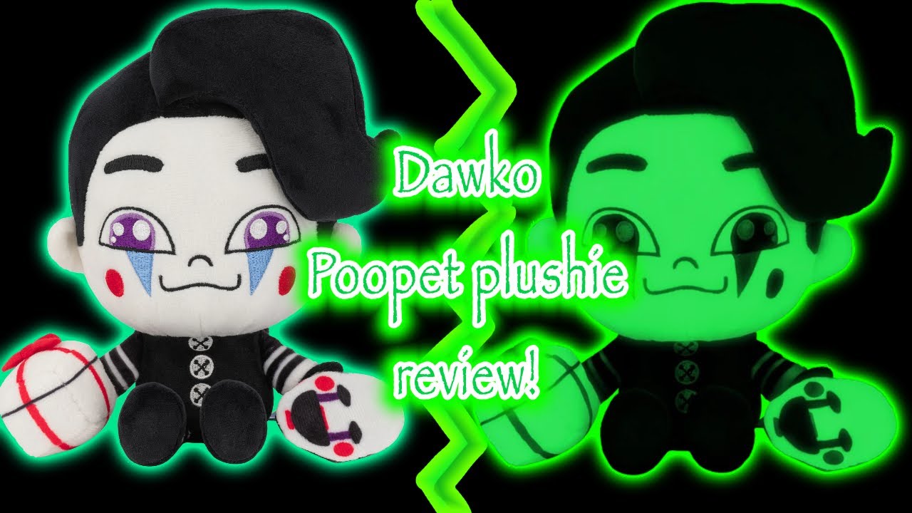 Dawko poopet Plushie review! /Dawko/ - YouTube
