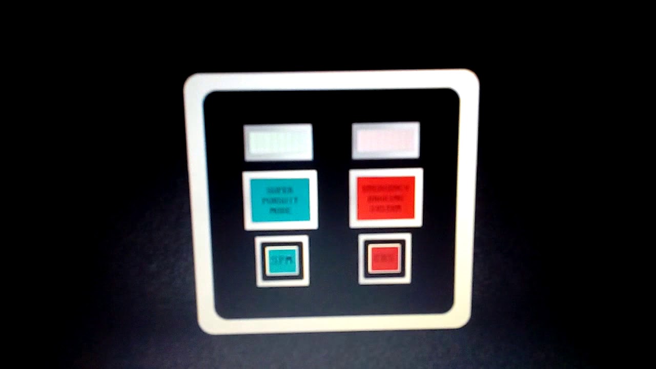 FTV-KITT demo software Knight Rider 1986 terminal console - YouTube