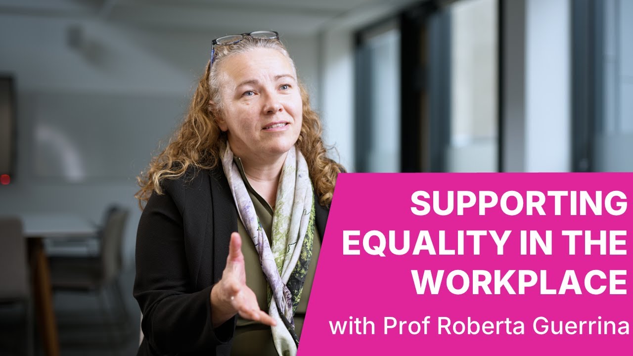Supporting equality in the workplace - Prof Roberta Guerrina - YouTube