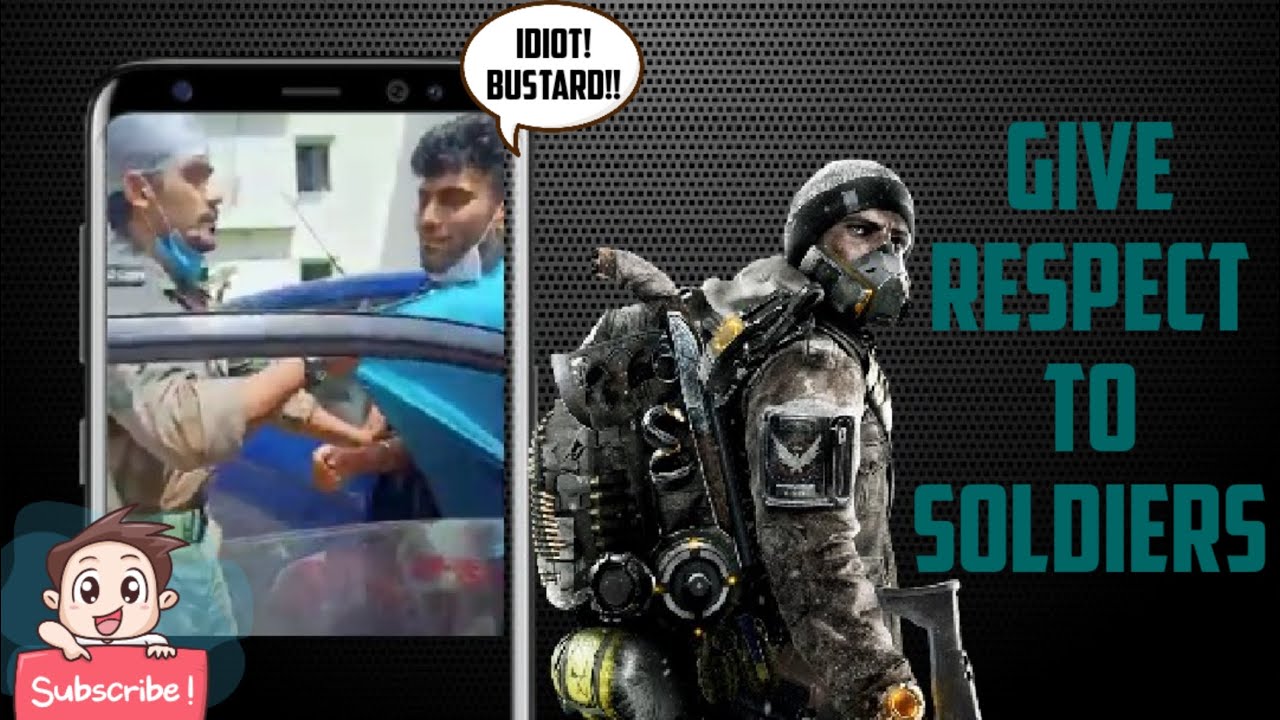 This guy has cross the limit of disrespect for army | Respect Army ...