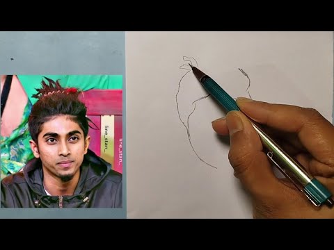 mc stan ko kaise draw kre/mc stan face drawing - YouTube