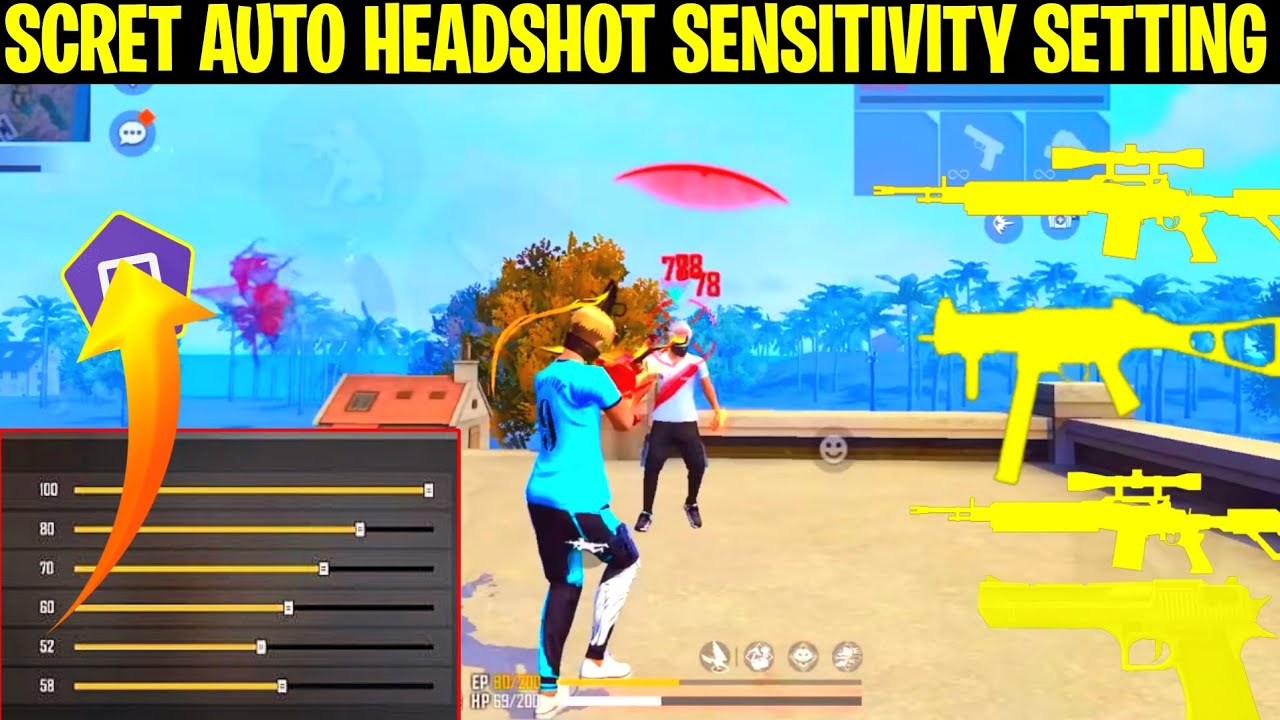 2023 Best Sensitivity Settings For Headshot | One Tap Sensitivity Free ...