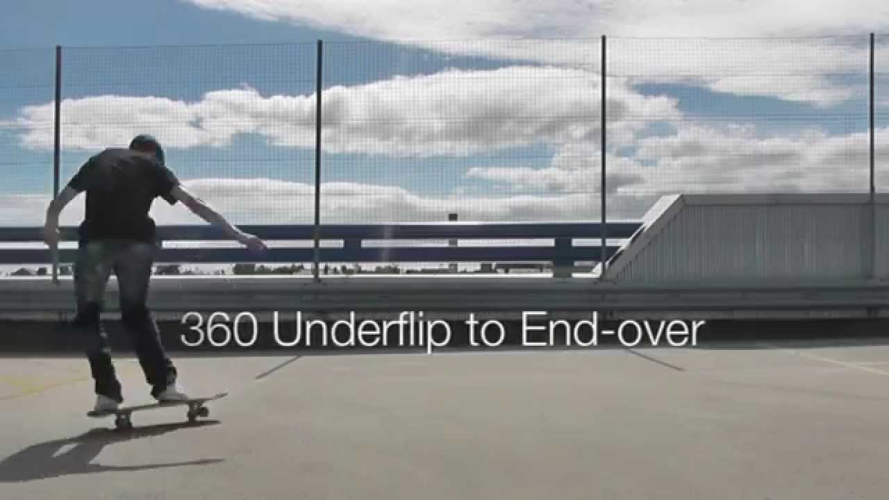 Freestyle Trickipedia // 360 Underflip to End-over / Truffle Shuffle ...