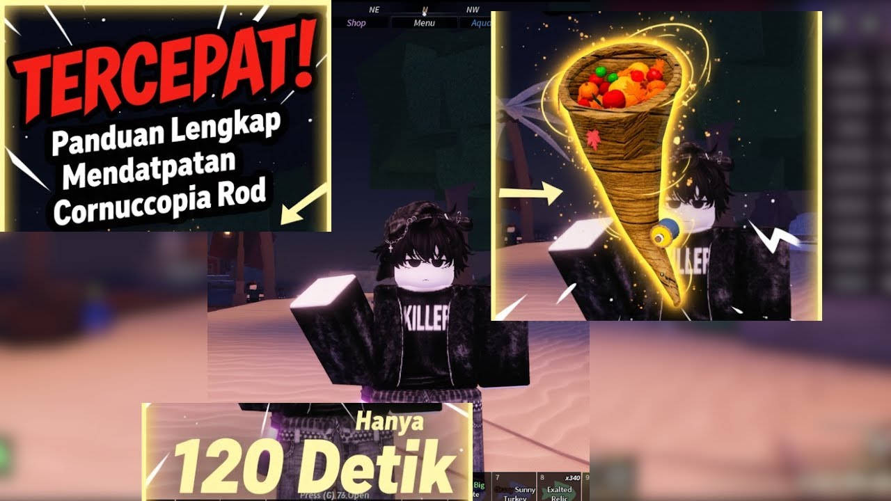 TERCEPAT! Panduan Lengkap Mendapatkan Cornucopia Rod Hanya 120 Detik ...