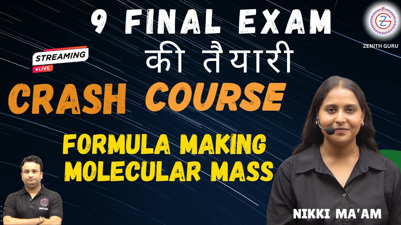 Formula Making and Molecular Mass | All Chapter in ONE SHOT | Class 9th ...