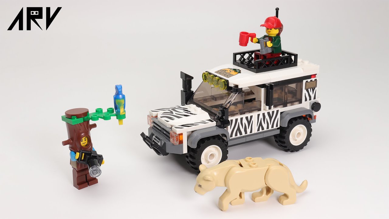 LEGO 樂高 60267 城市系列 野生動物園越野車 快速組裝 | LEGO 60267 Safari Off-Roader Speed ...