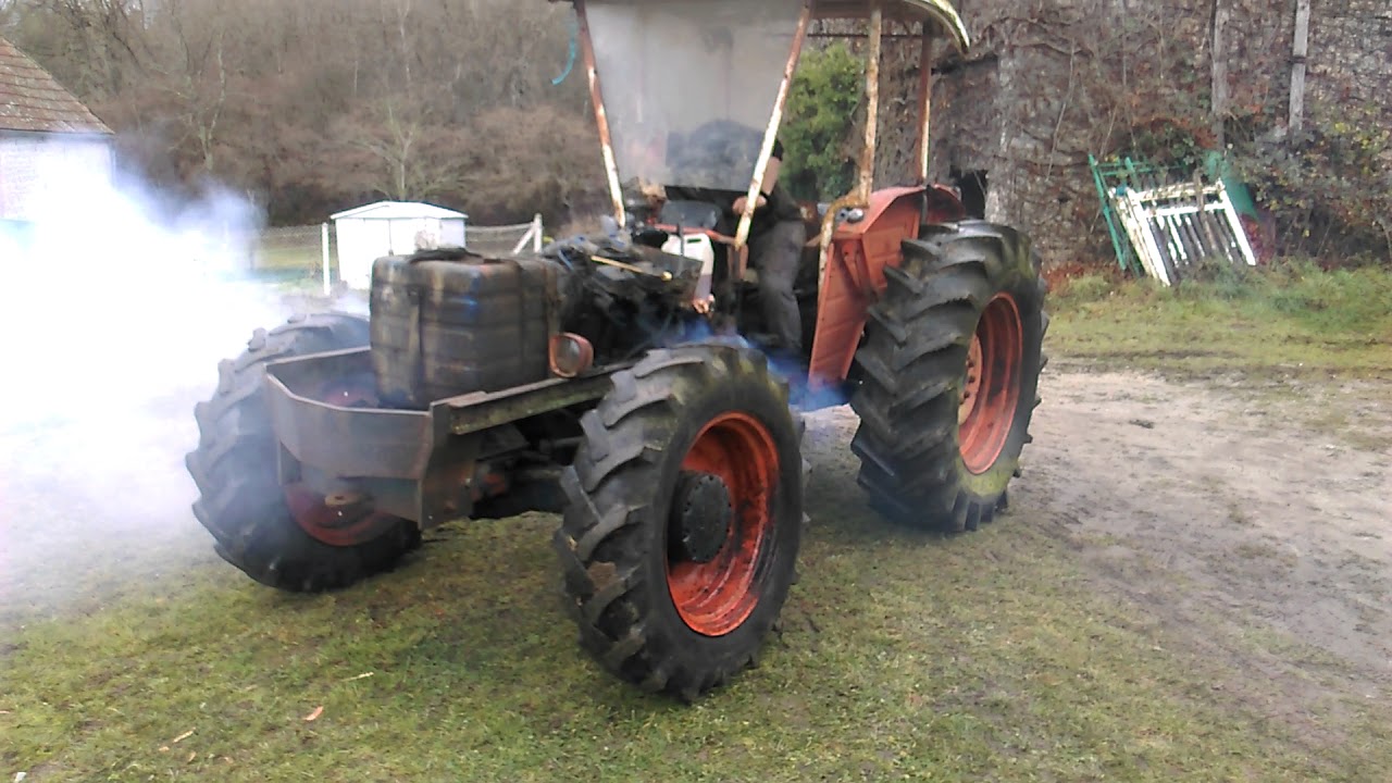 Redemarrage du same leone 70 - YouTube