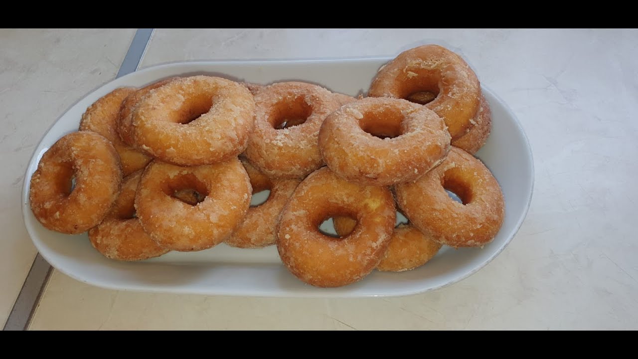 How to make custard donuts - YouTube