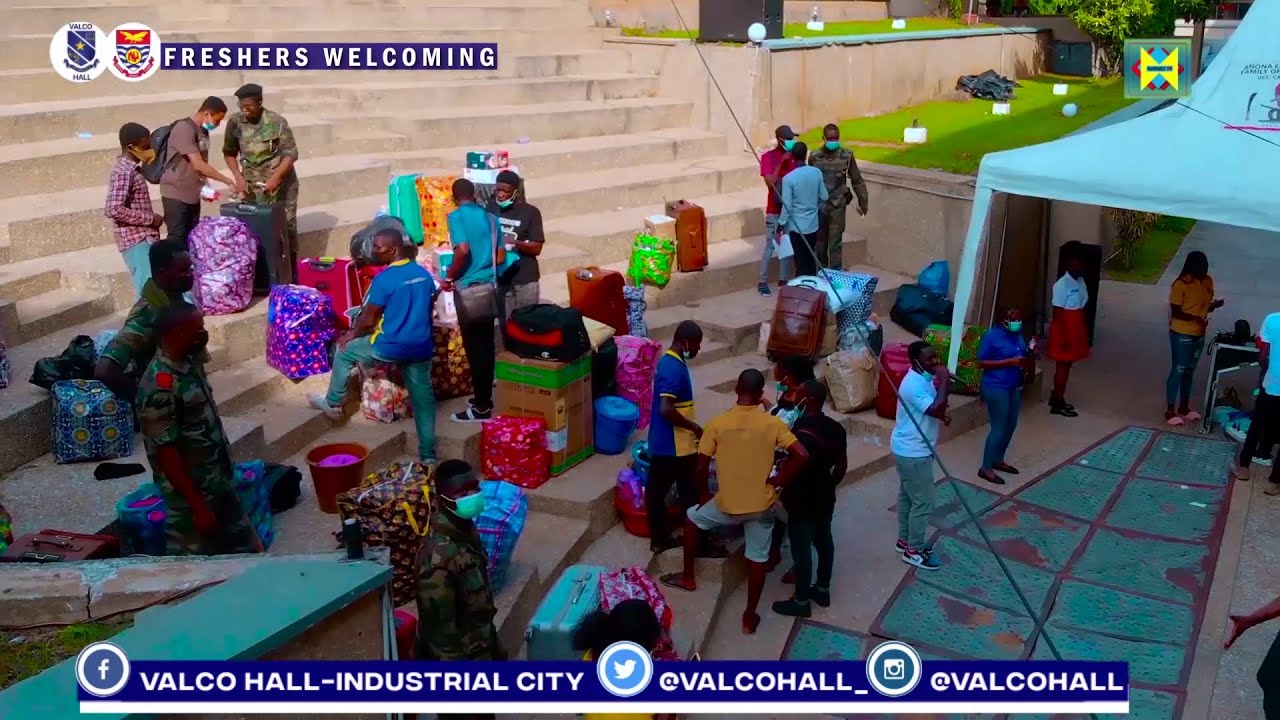 This is How UCC VALCO HALL welcomes Freshers to the Industrial city of ...