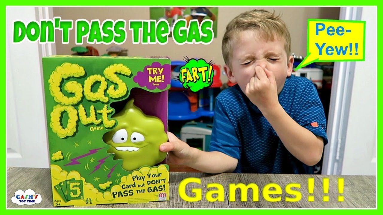 GAS OUT Don't Pass the Gas Kid's Game Review!!! - YouTube