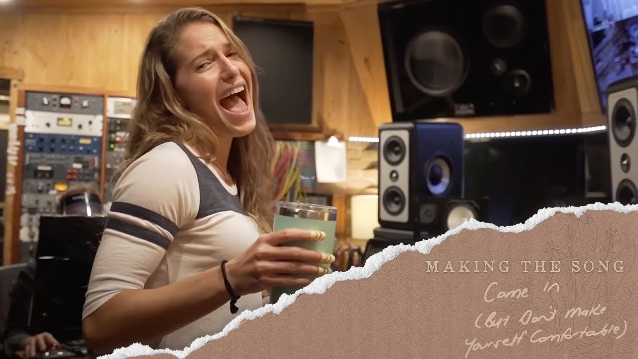 Caroline Jones - Making the Song "Come In (But Don't Make Yourself Comfortable)" - YouTube