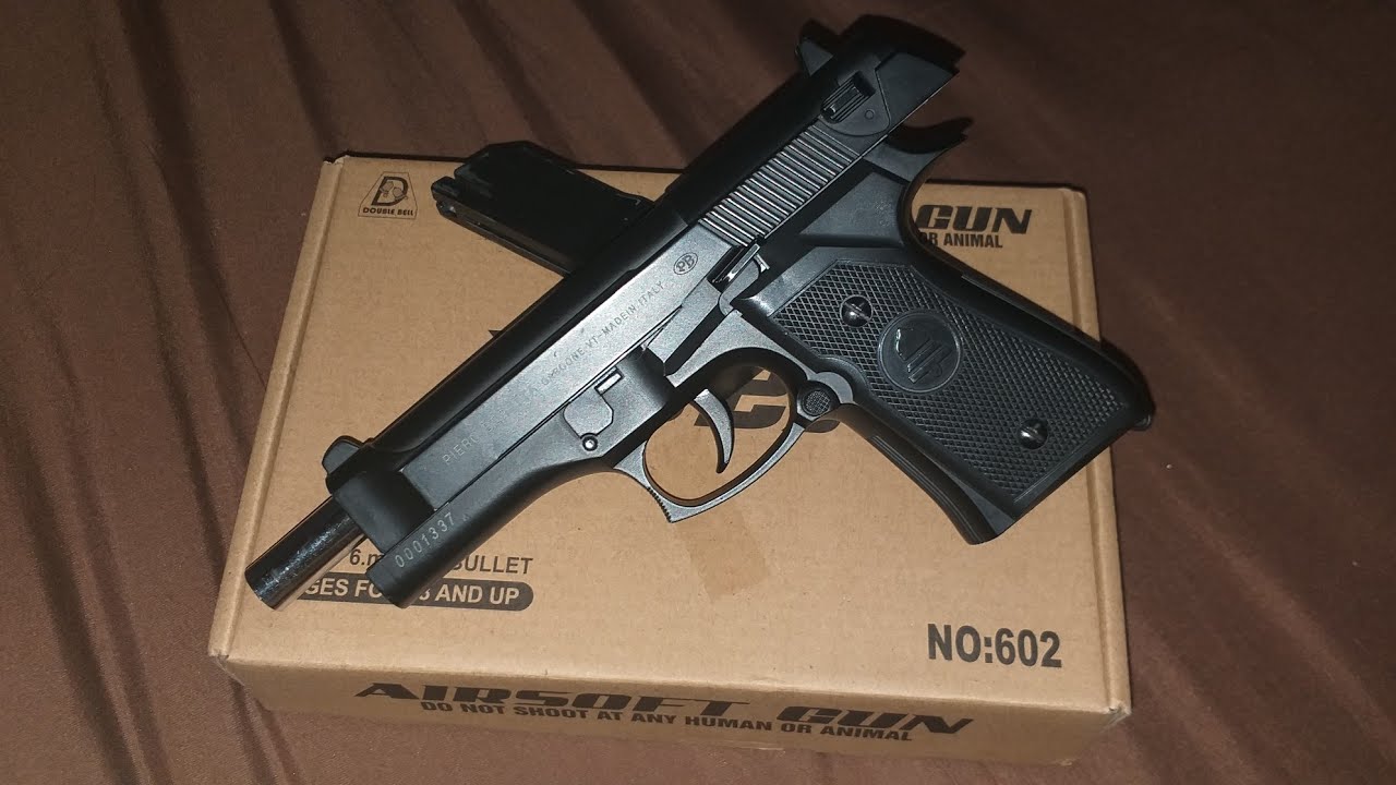 Airsoft gun m92f - YouTube