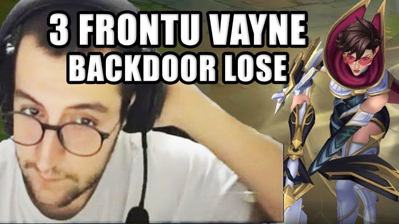 League Of Legends - 3 Frontlu Oyunda Backdoor Yedik Yahu - YouTube