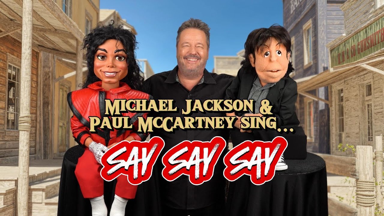 Michael Jackson & Paul McCartney puppets sing "Say Say Say " - YouTube
