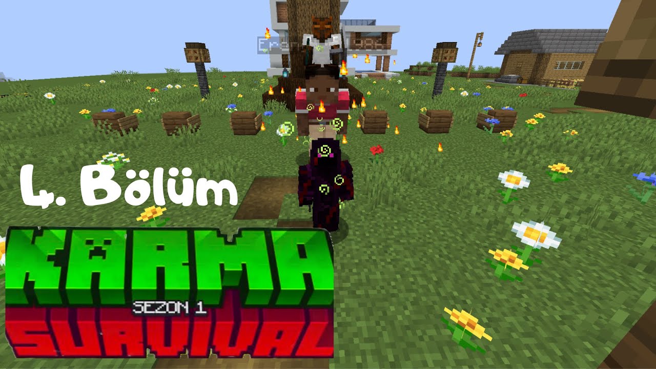 Hepimiz Küçüldük | Minecraft Karma Survival | 4 Bölüm - YouTube
