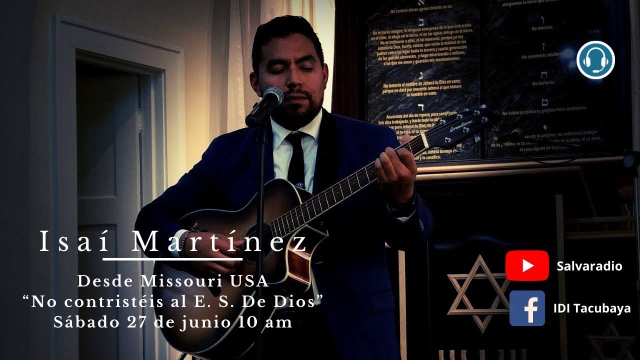 Isaí Martínez (Missouri USA) No contristéis al Espíritu Santo. Culto ...