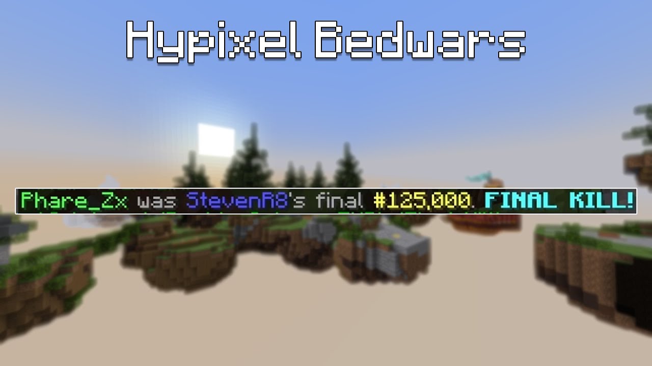 125,000 finals | Hypixel Bedwars - YouTube