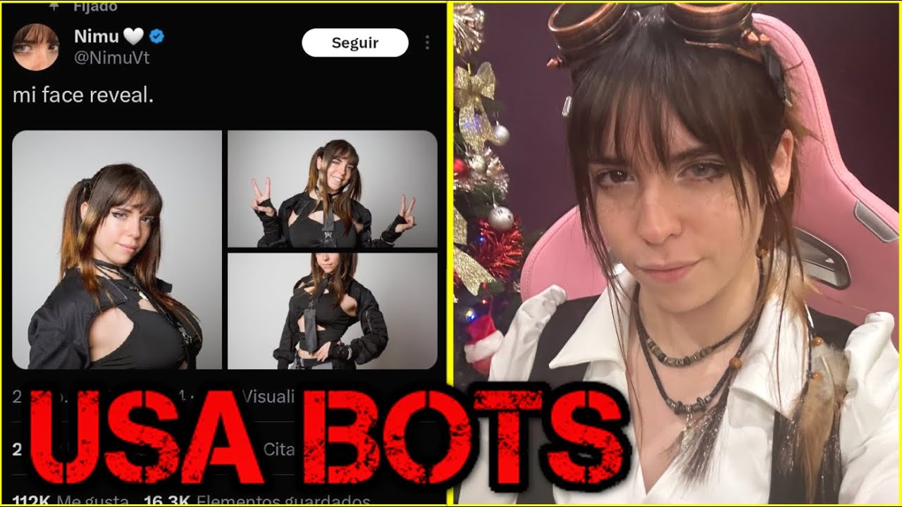 NIMU ACUSADA POR PAMBISITOS DE USAR BOTS EN SU FACE REVEAL... - YouTube