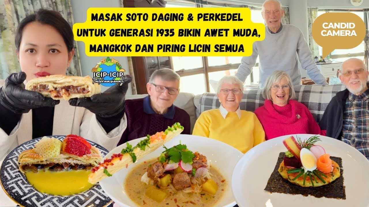 MASAK SOTO DAGING & PERKEDEL UNTUK GENERASI 1935 BIKIN AWET MUDA ...