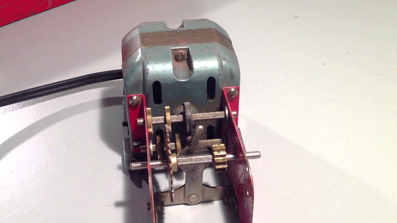 1938 Erector Set Motor Check #1 - YouTube