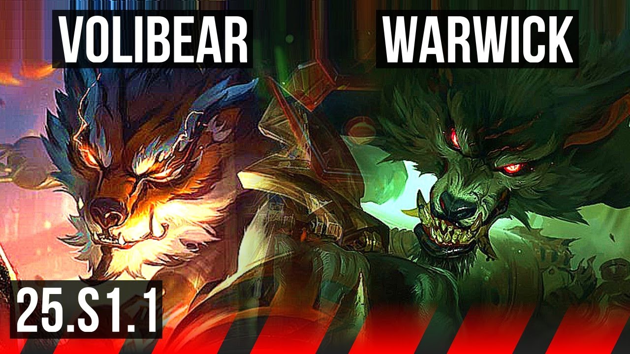 VOLIBEAR vs WARWICK (TOP) | KR Master | 25.S1.1 - YouTube