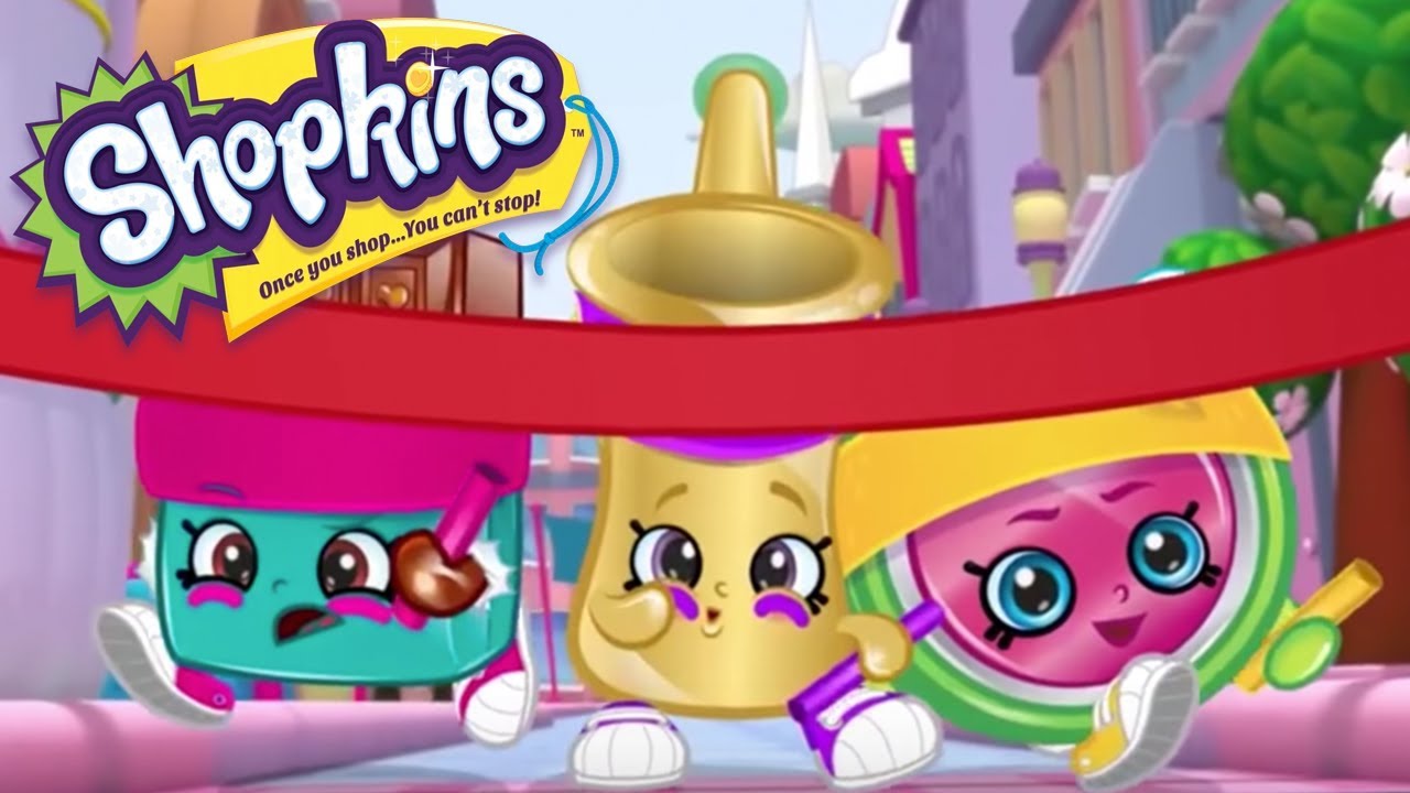 SHOPKINS Cartoon - RACE TO THE FINISH | Videos For Kids - YouTube