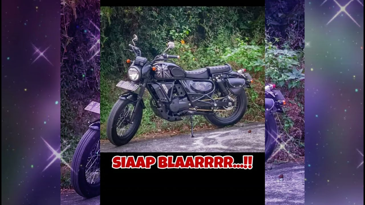 Permak habis Honda CB150 Verza menjadi ala RE Classic Bobber (modif by ...