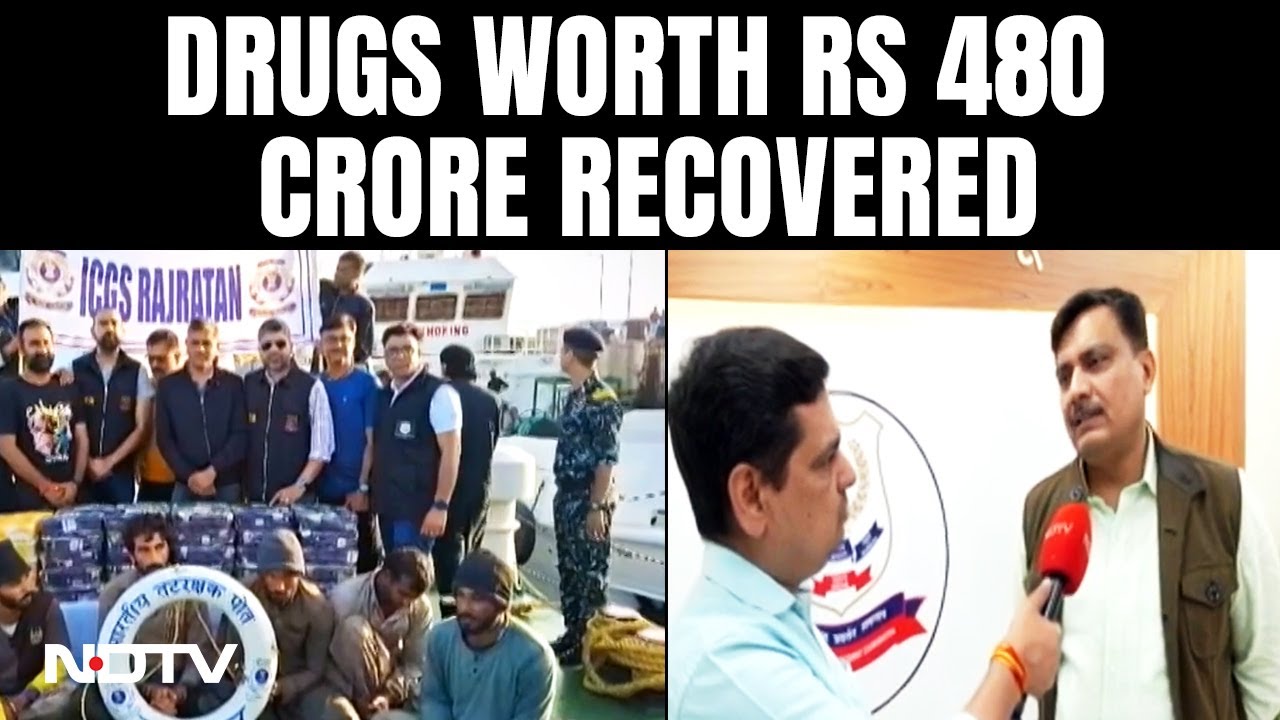 Drug Racket Busted | 6 Pak Nationals Arrested Off Gujarat Coast Over Rs ...