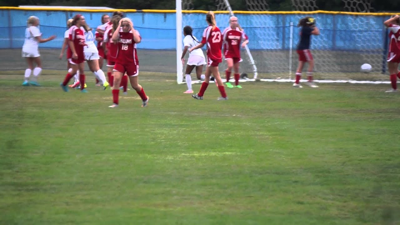 Freehold Twp Nicole Sasso touches in loose ball - YouTube