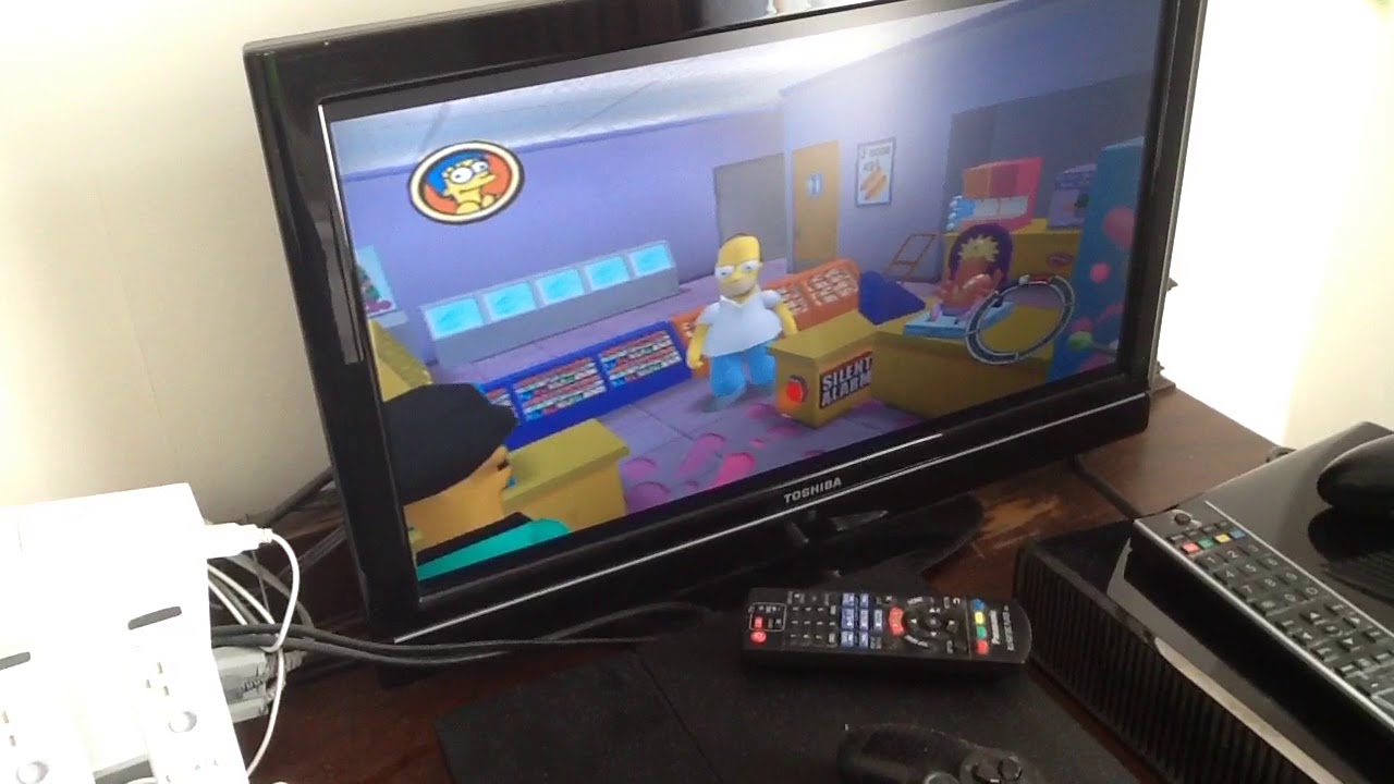 Simpsons hit and run silent Alarm - YouTube